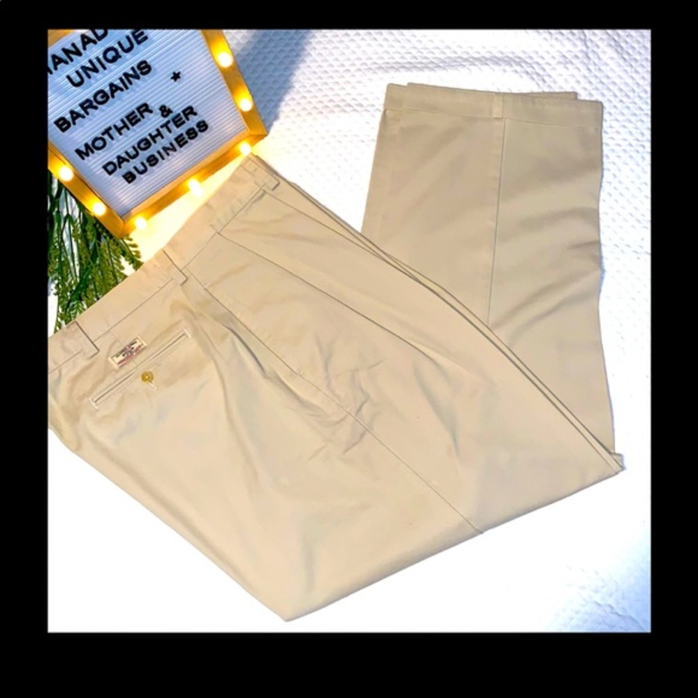 Polo Ralph Lauren Mens Pleated Front Andrew Pants - Gem
